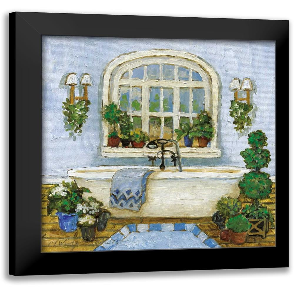 Olson, Charlene 20x20 Black Modern Framed Museum Art Print Titled ...