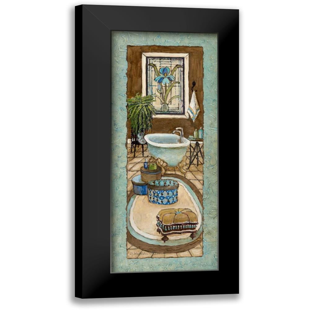 Olson, Charlene 8x14 Black Modern Framed Museum Art Print Titled - Bain ...