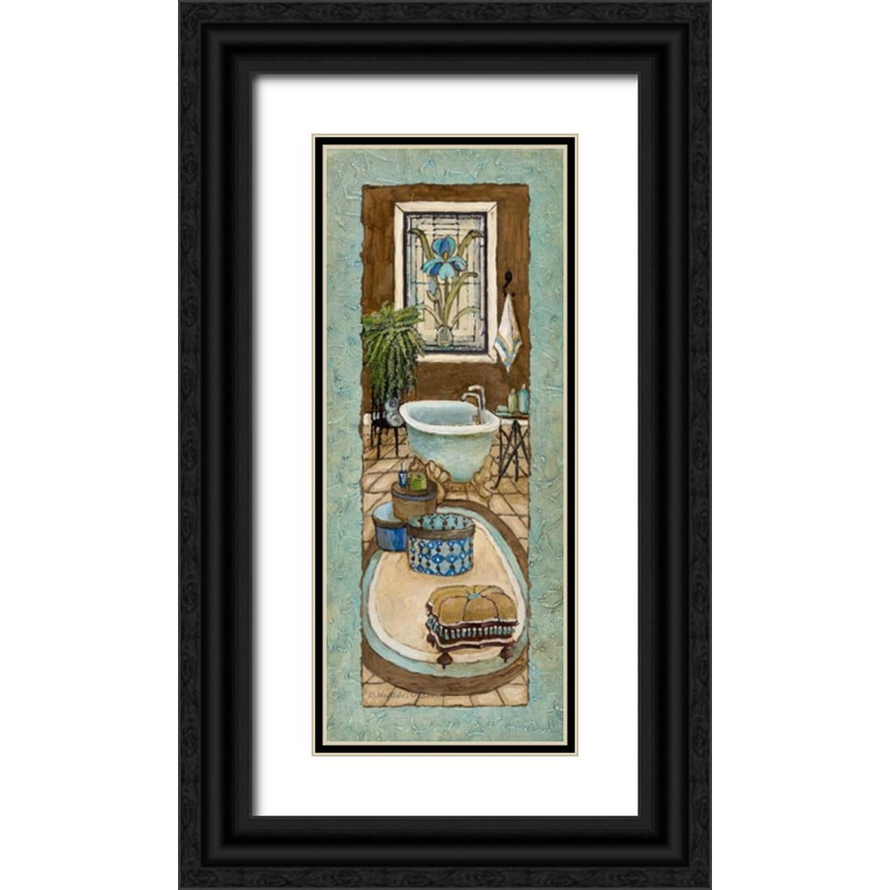Olson, Charlene 8x14 Black Ornate Wood Framed with Double Matting ...