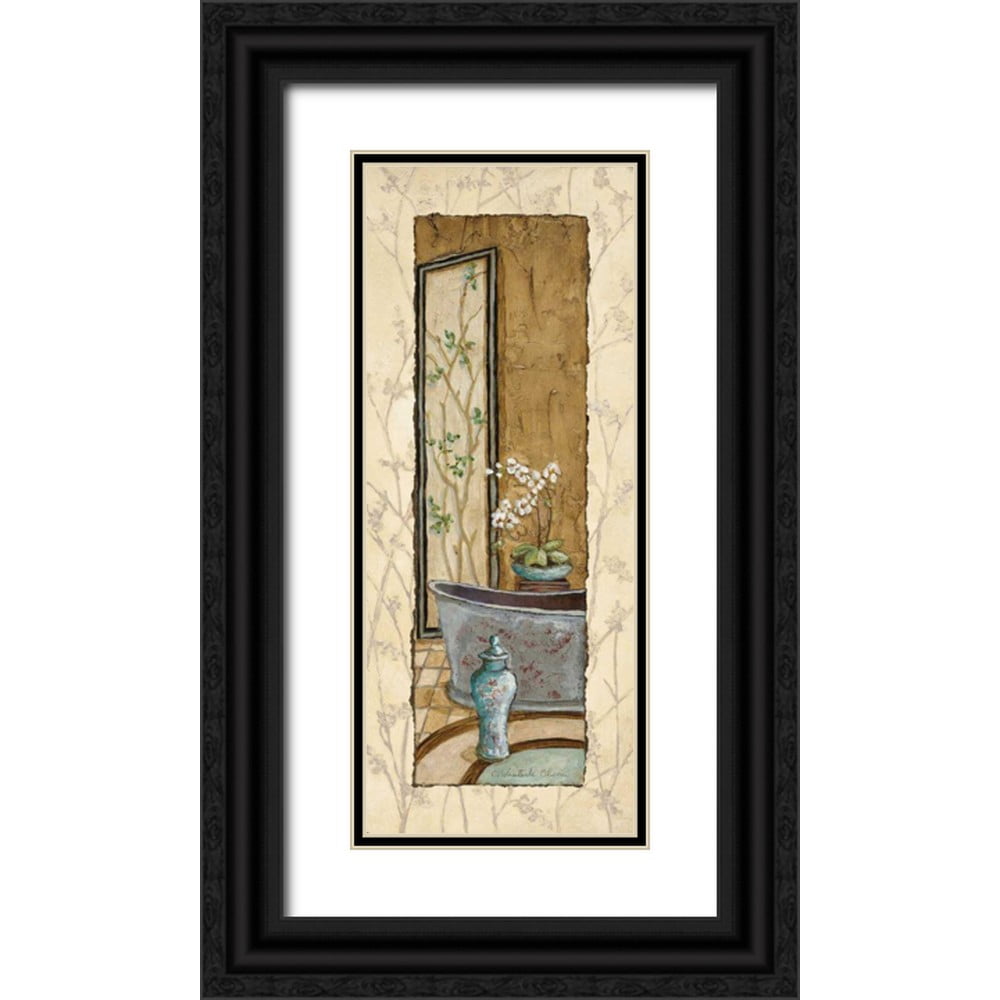 Olson, Charlene 8x14 Black Ornate Wood Framed with Double Matting ...