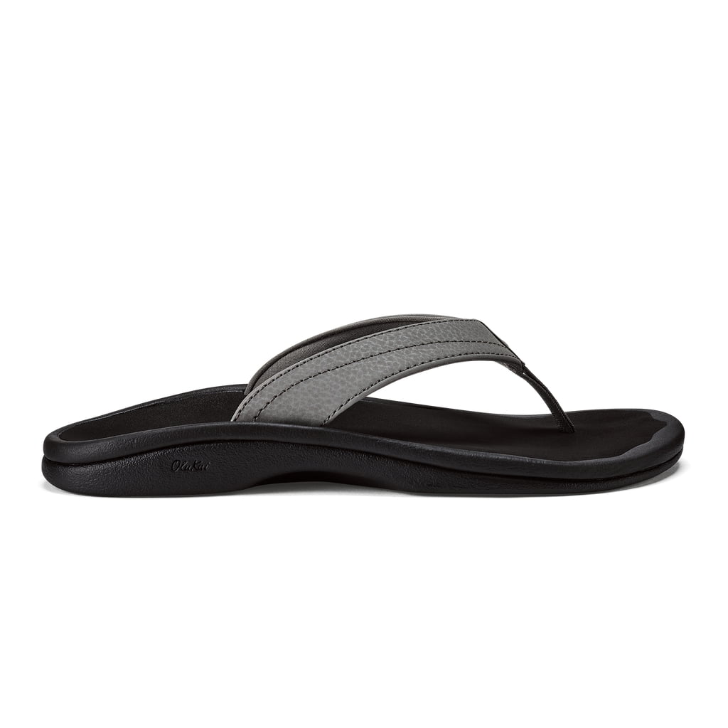 OluKai Womens Ohana Flip Charcoal/Onyx - 20110-26OX 5 Charcoal / Onyx ...