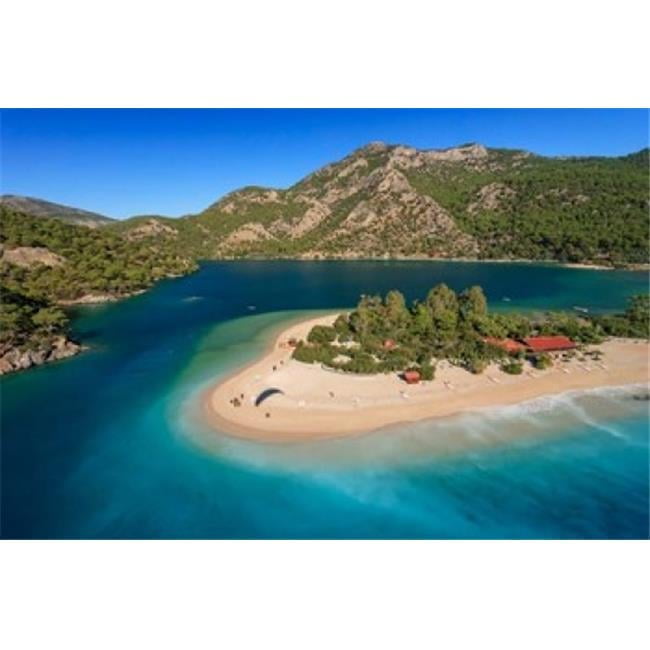 Oludeniz Aerial Fethiye Turkey Poster Print by Ali Kabas - 25 x 17 in ...
