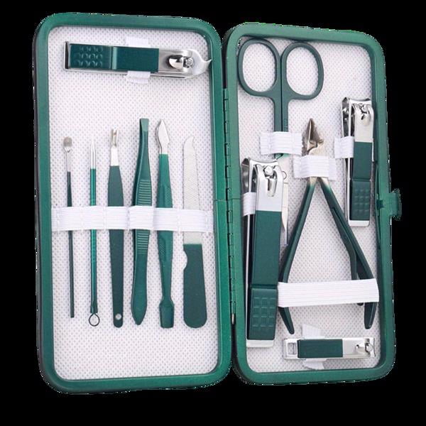 Olurrisa 12-Piece Professional Nail Care Kit, Stainless Steel Manicure ...