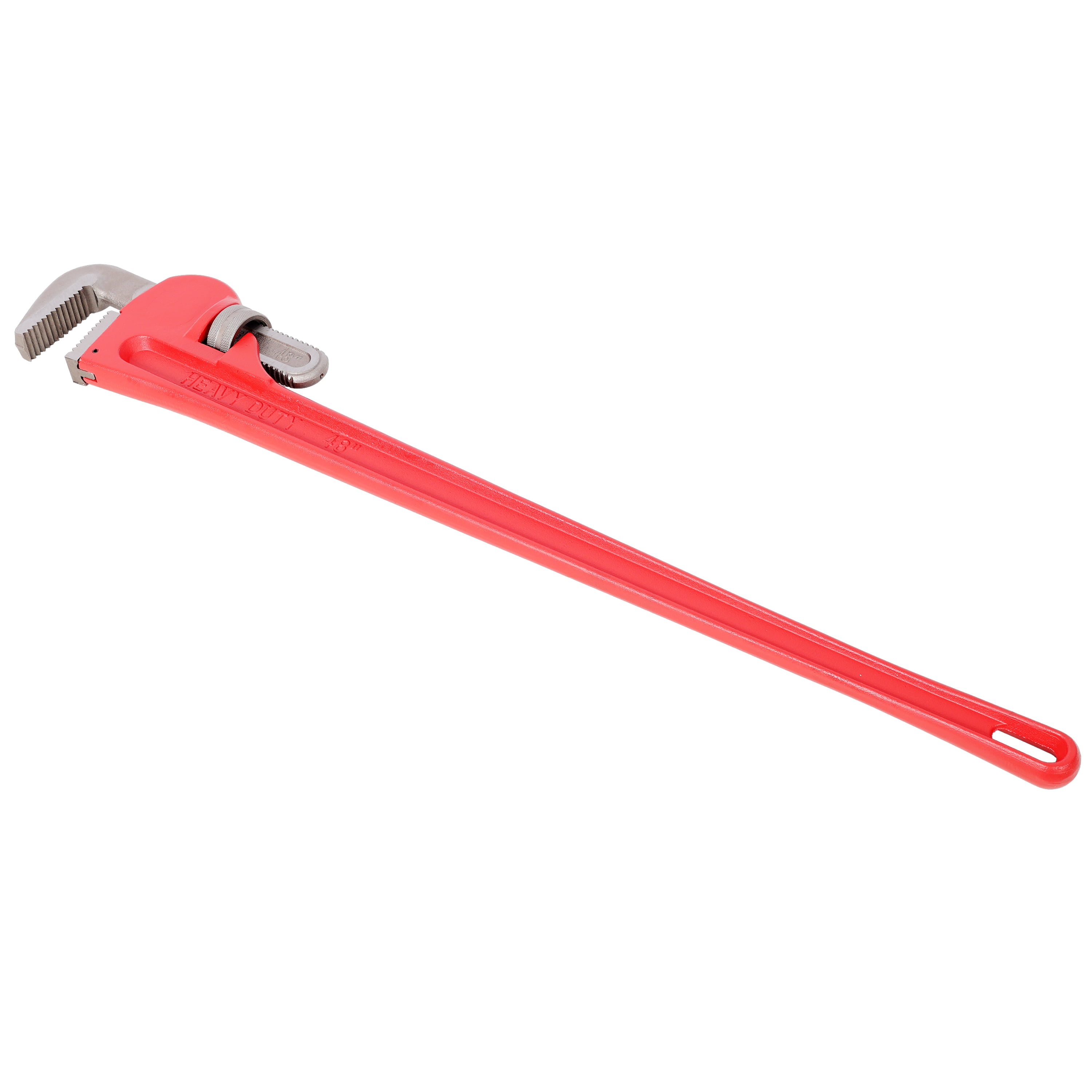 Olurrisa 48-inch Pipe Wrench,Heavy-Duty Adjustable Straight Pipe Wrench ...