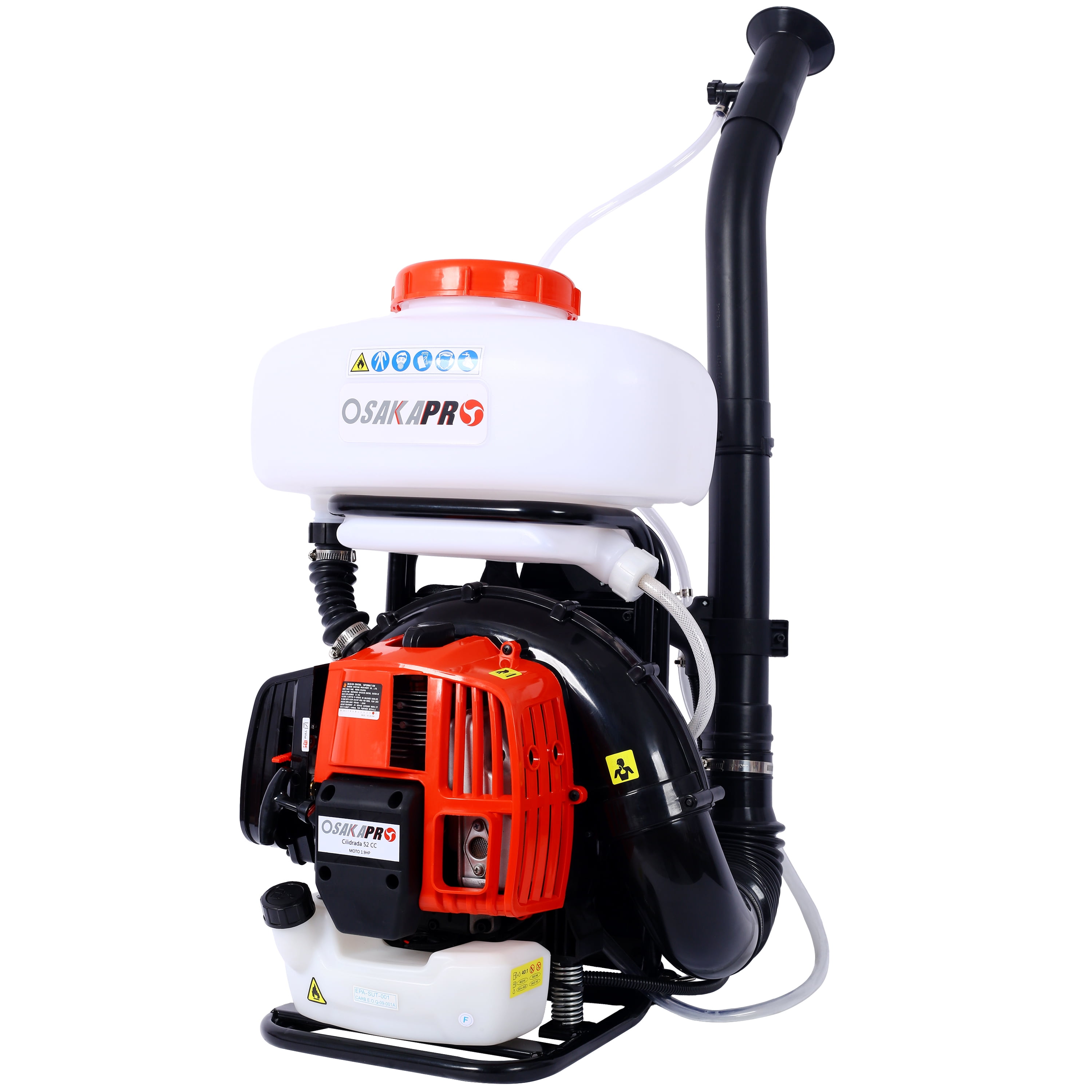Olurrisa 51.7cc Portable Gas Mosquito Fogger - 14L Tank Cold Sprayer w ...