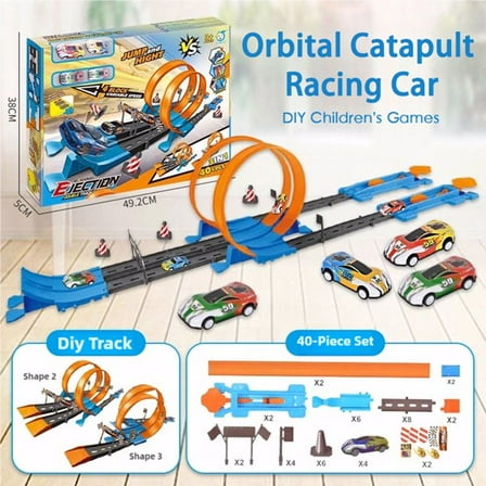 Carrera Go Flying Lap Slot Car Racing Set - Walmart.com