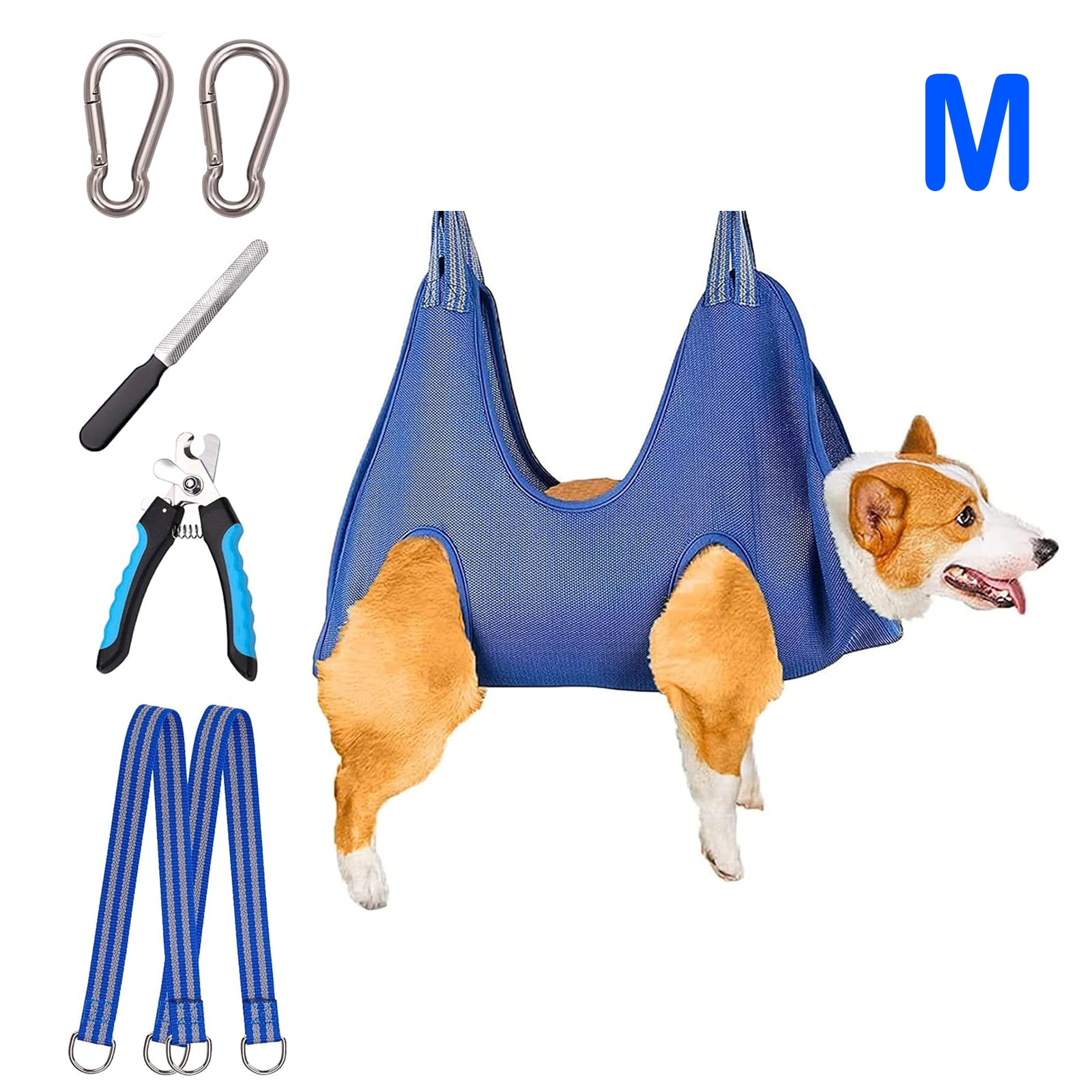 Olurrisa Dog Grooming Hammock for Cats Dogs, Helpful Dog Hammock for Grooming, Restraint Dog ...