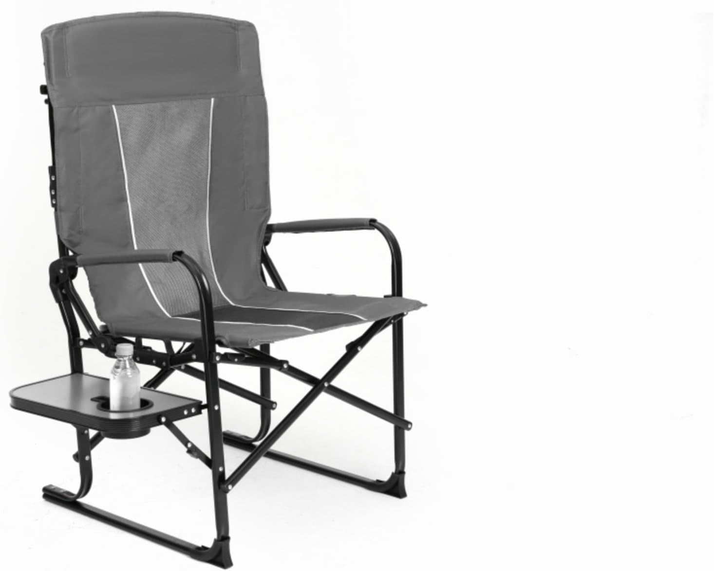 Olurrisa Heavy Duty Camping Directors Chair with Side Table & Storage ...