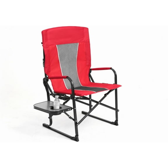 Auranook Outdoor Rocker Camping Chair for Adults, Portable Foldable ...