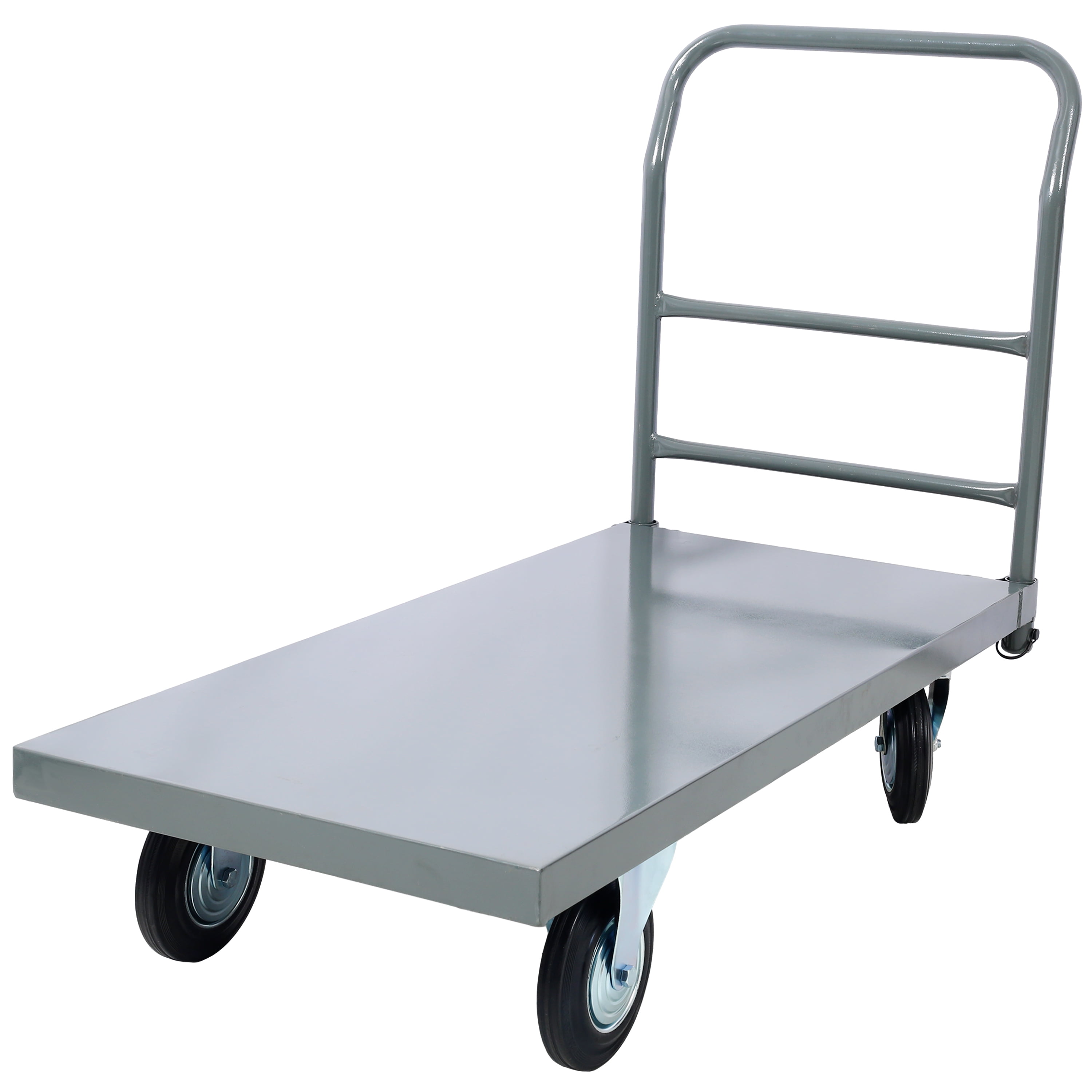 Olurrisa Platform Truck Industrial Flat Dolly Cart with Wheels - Heavy ...