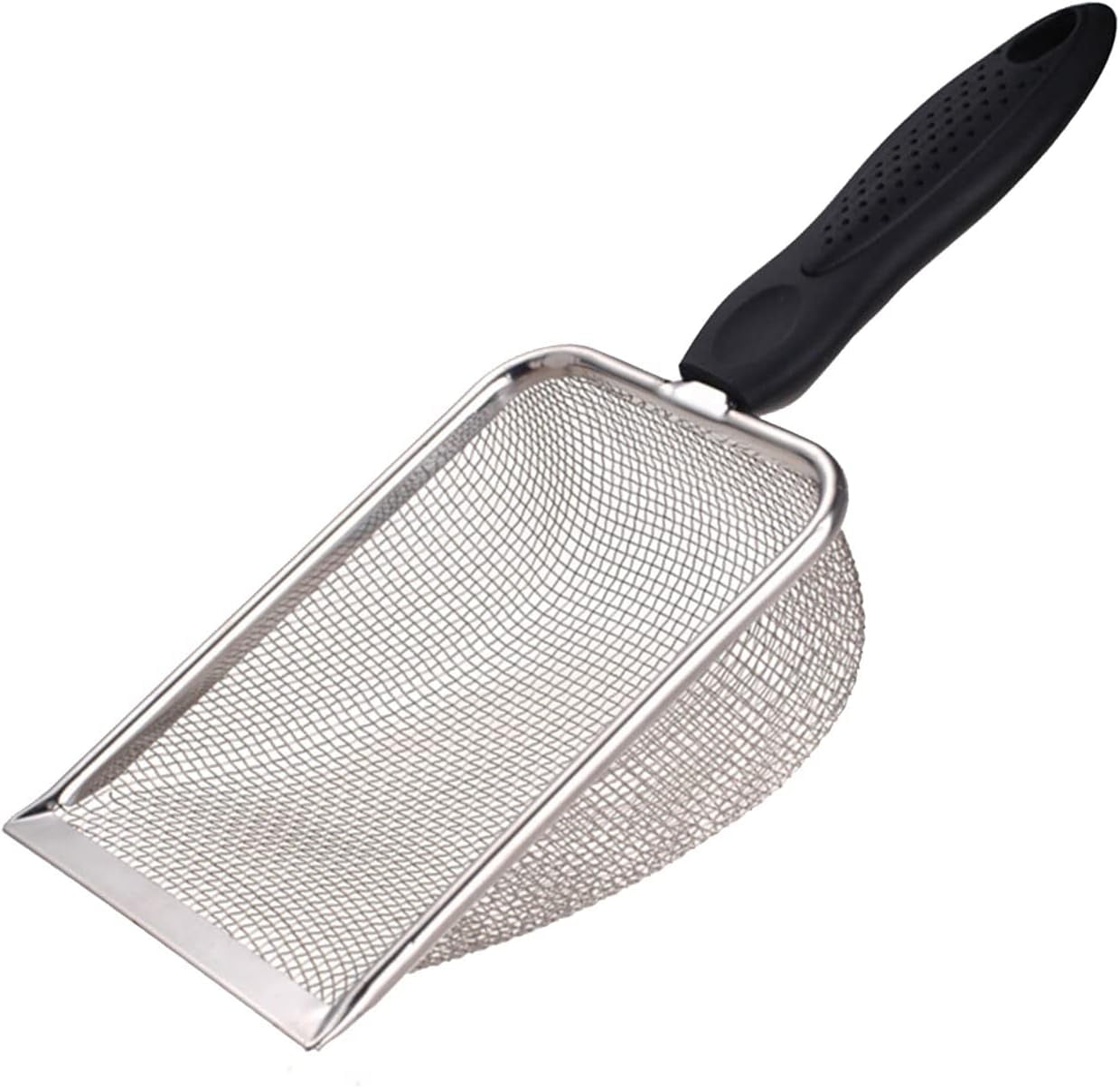 Olurrisa Sturdy Cat Litter Scoop Stainless Steel: Mesh Litter Shovel ...
