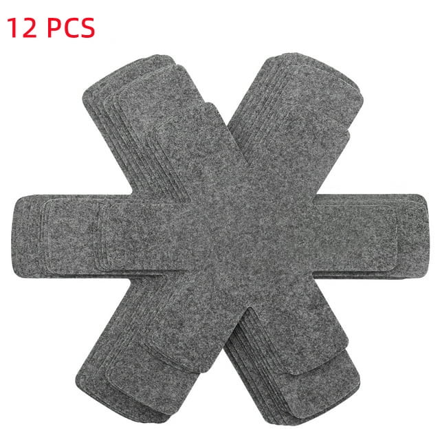 Olurrisa Set of 12 Pot and Pan Protectors Pot Dividers Pads Cookware ...