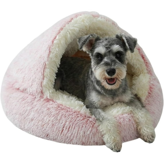 Olvys Cozy Cocoon Dog Bed, Anti-Slip & Waterproof Pet Nest for Small ...