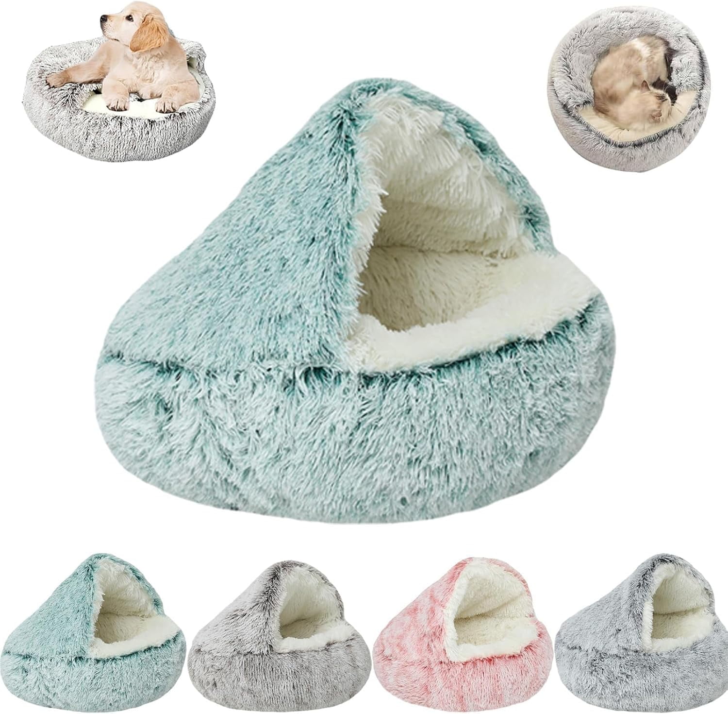Olvys Cozy Cocoon Dog Bed, Comfy Cocoon Pet Bed, Cozy Cocoon Pet Bed ...