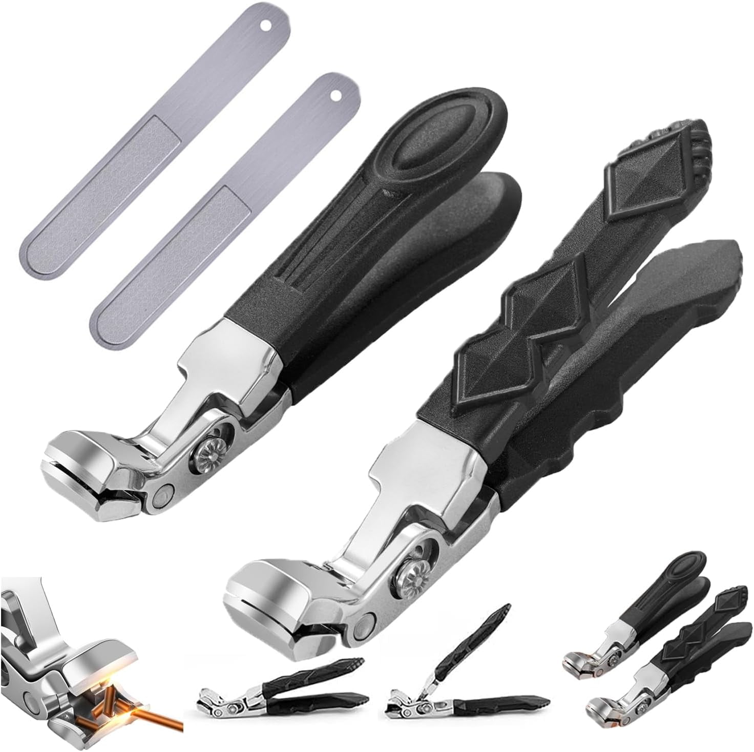 Olygee Clip-Master Pro Nail Clippers for Seniors Long Handle, Olygee ...