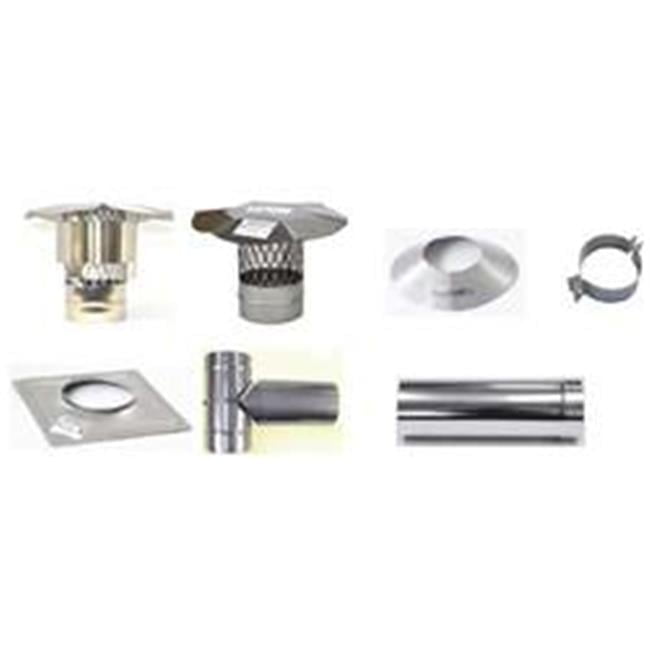 Olympia 3601241 12 in. Armor Flex 304L Stainless Steel Rigid Storm ...