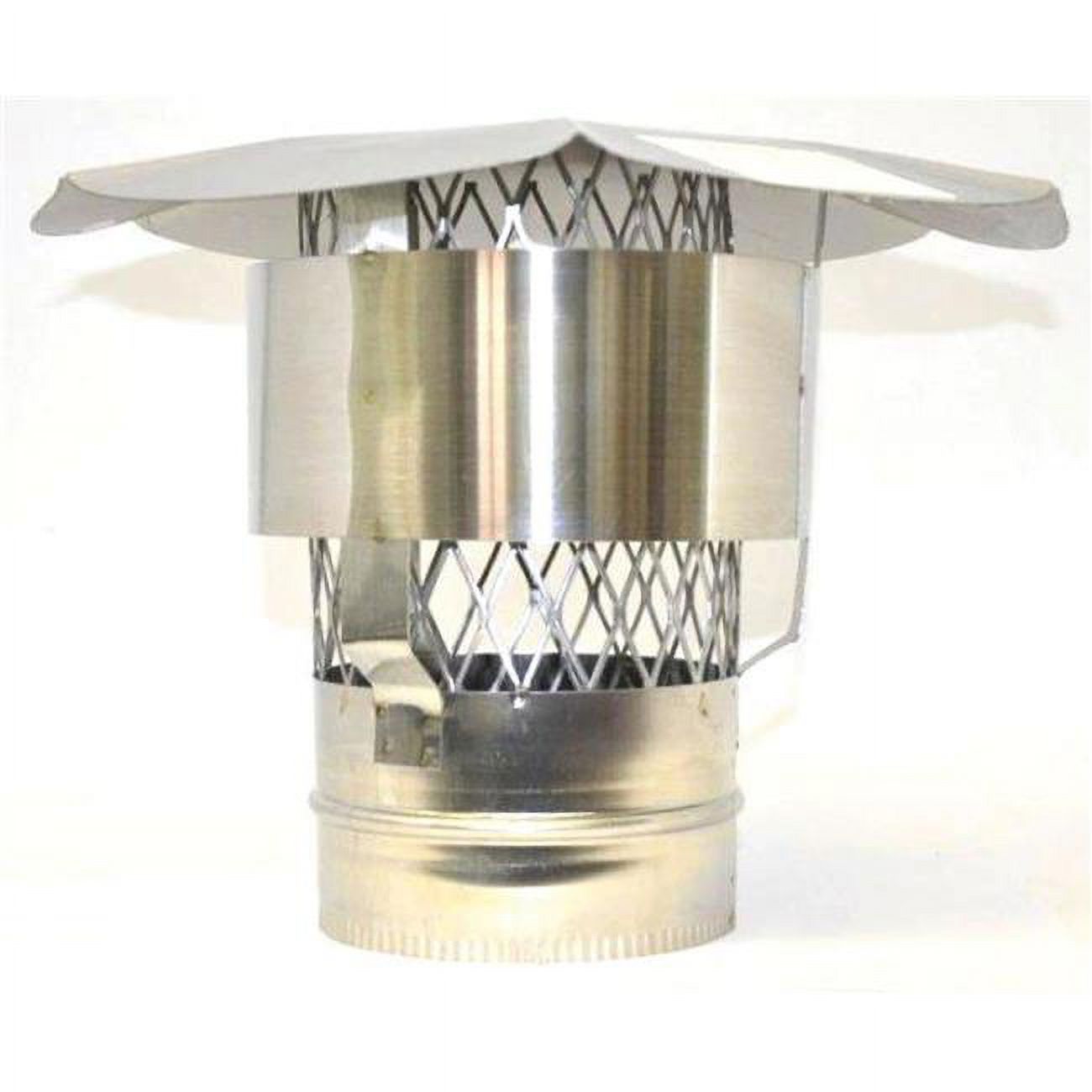 Olympia 3607454 6 in. Rigid Cap with No Screen & Windguard - Walmart.com