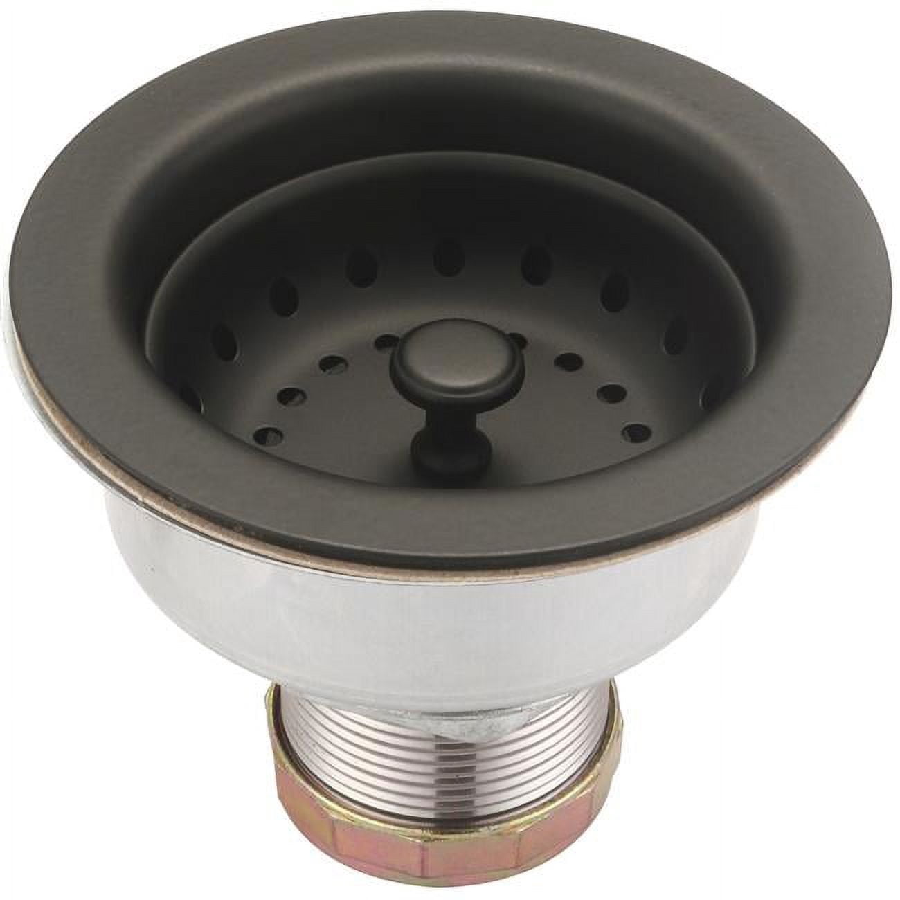 Olympia ACS-300400-MB Stainless Steel Double Cup Basket Strainer, Matte ...