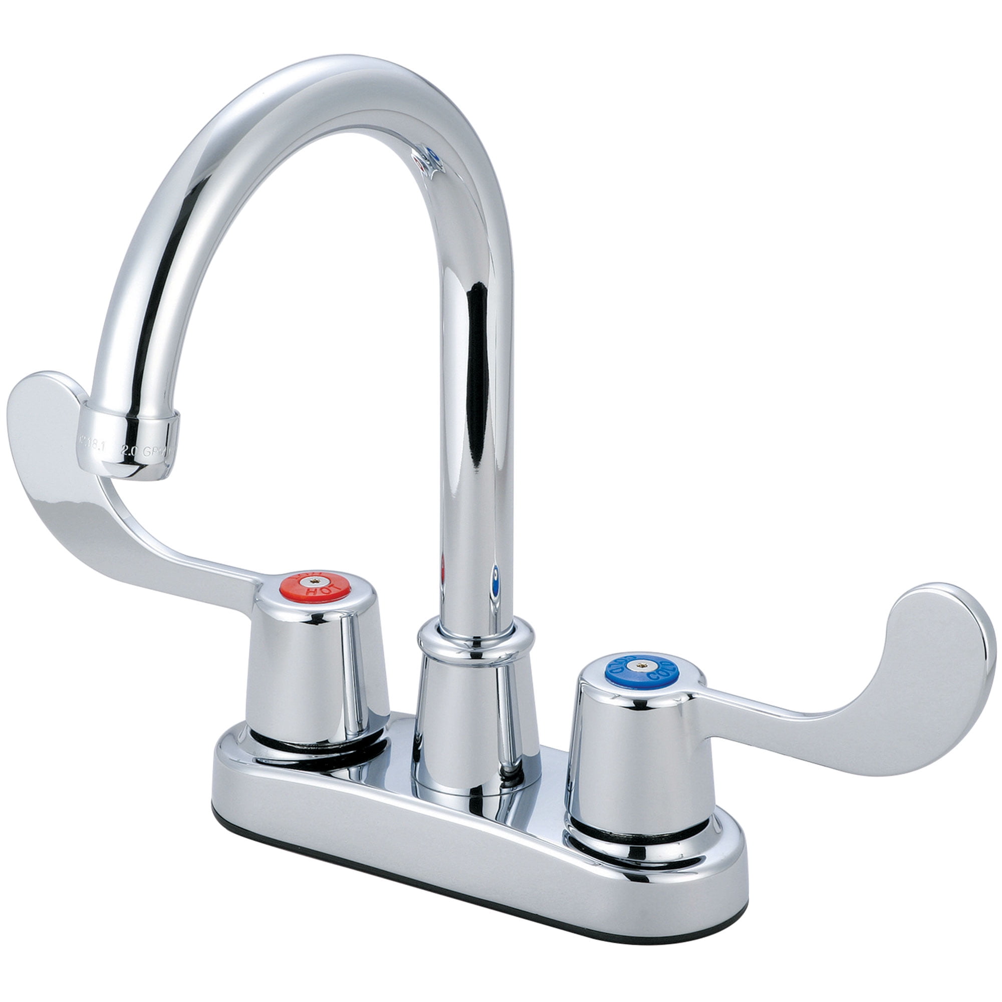 Olympia Faucets Elite Centerset Bar Faucet, Brass Construction, Chrome ...