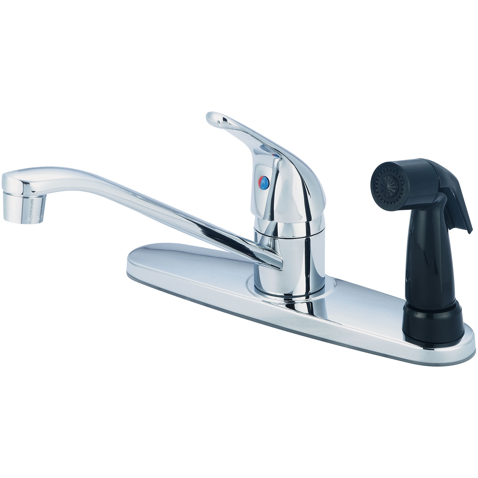 Olympia Faucets K-4163 Elite 1.5 GPM Widespread Kitchen Faucet - Chrome ...