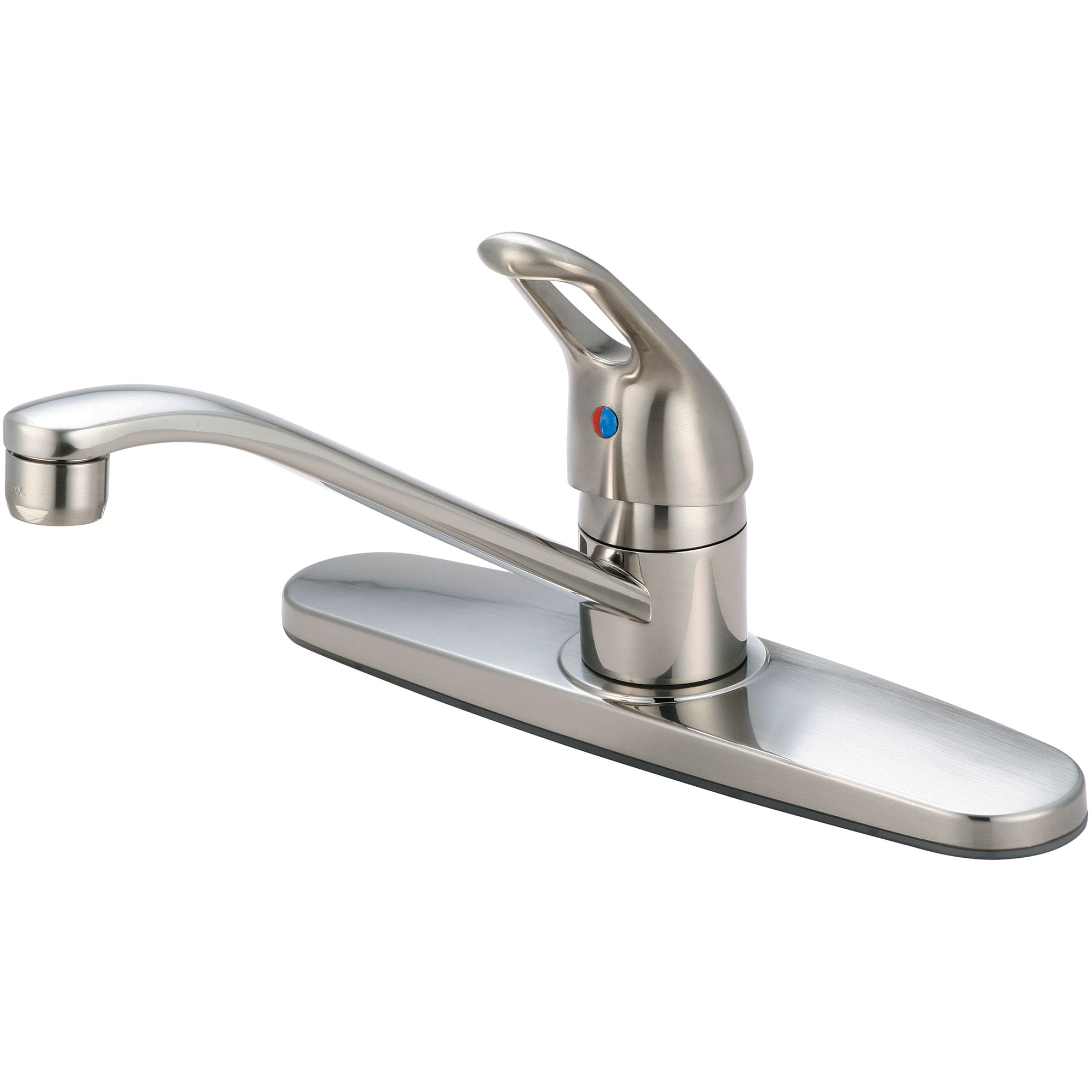 Olympia Faucets K-4170 Elite 1.5 GPM Widespread Kitchen Faucet - Nickel ...