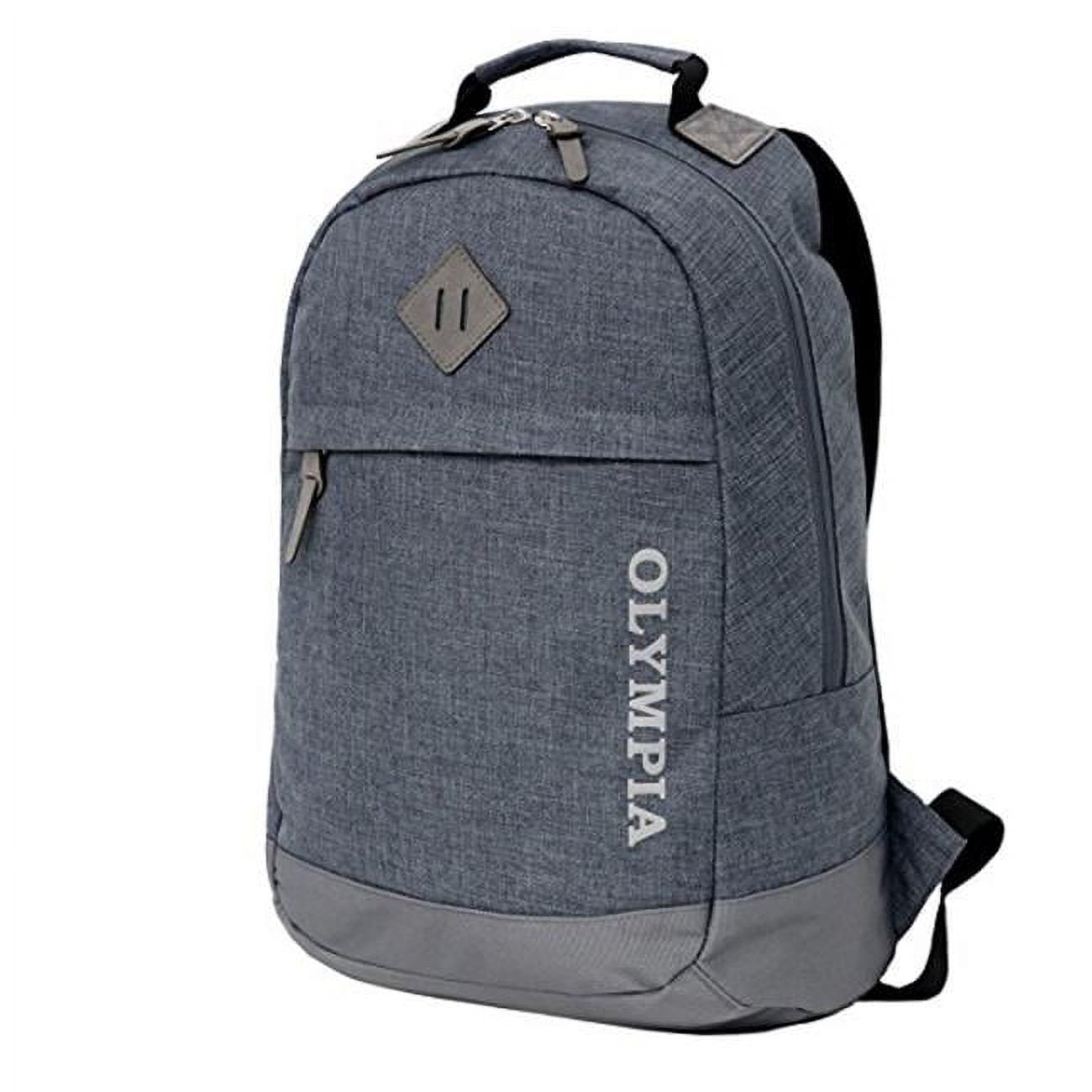 Olympia International BP-1010-GY 18 in. Princeton Backpack, Gray ...