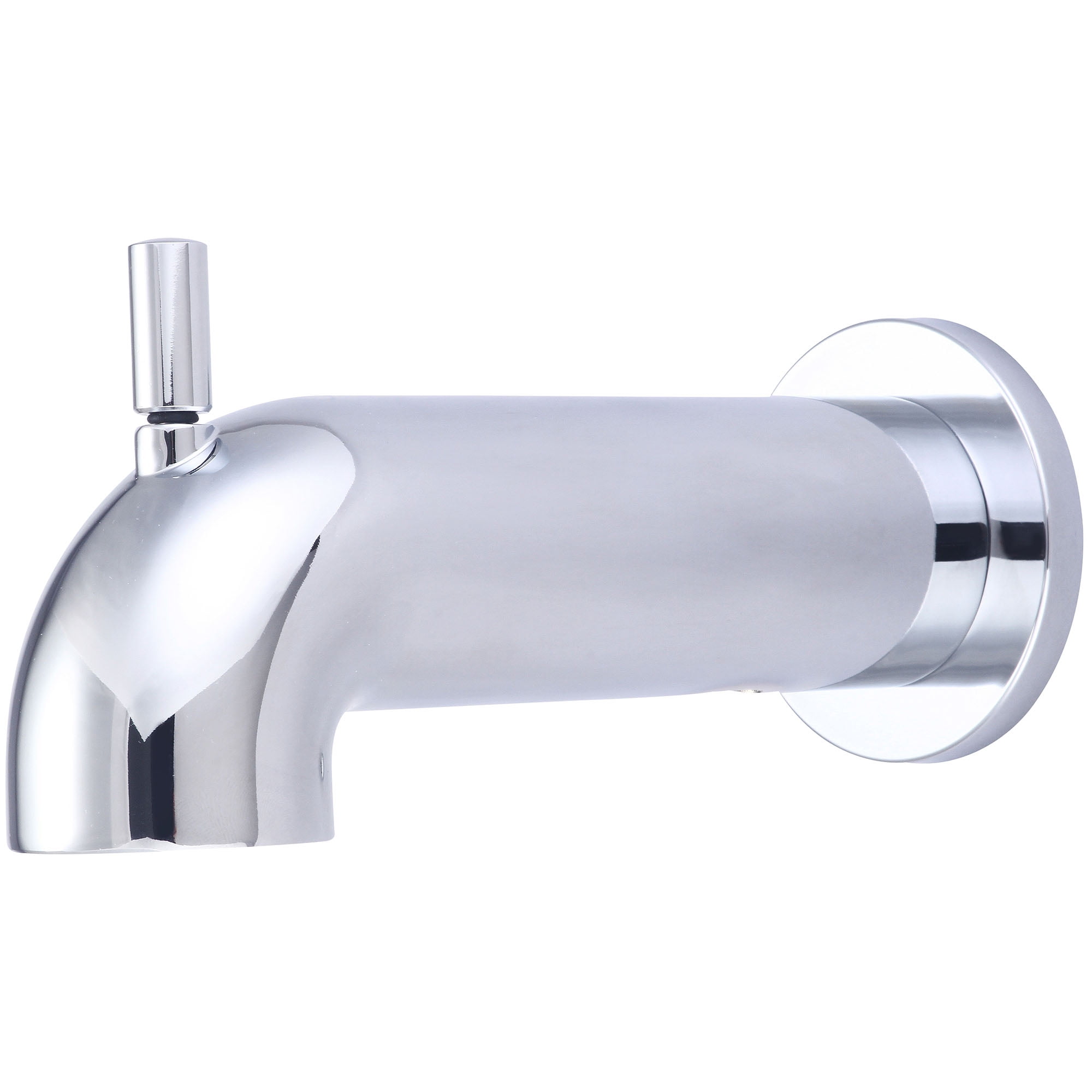 Olympia OP-640063 Extended Combo Diverter Tub Spout, Chrome - Walmart.com