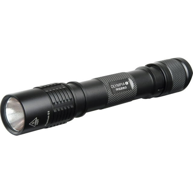 Olympia RG260 High-Performance Rugged Flashlight, Black - Walmart.com