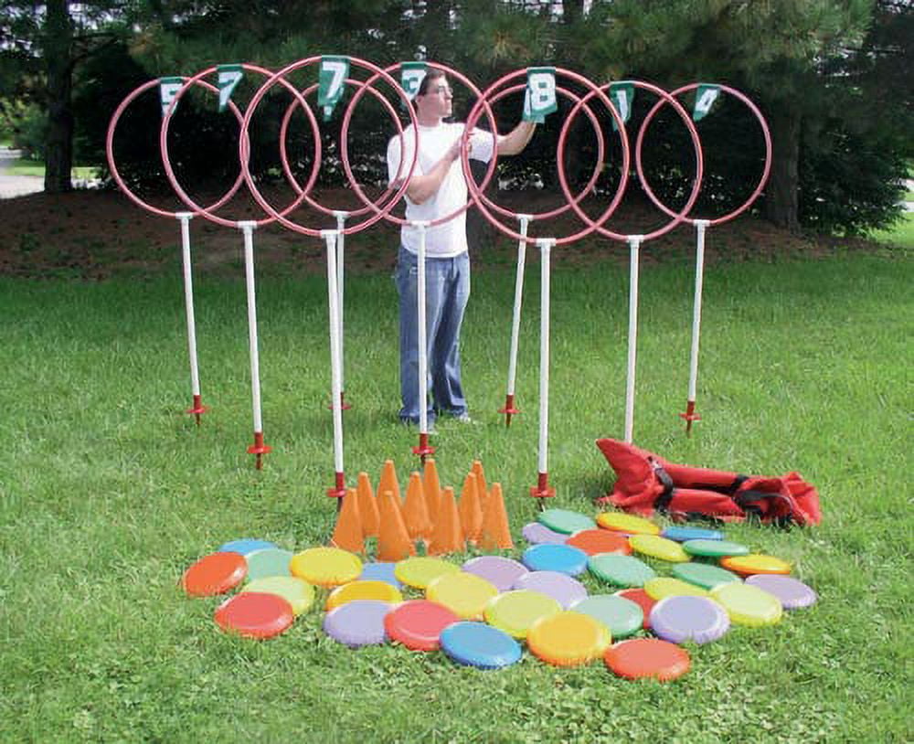 Olympia Sports GA539M Disc Golf Target Set (9-Hole) - Walmart.com