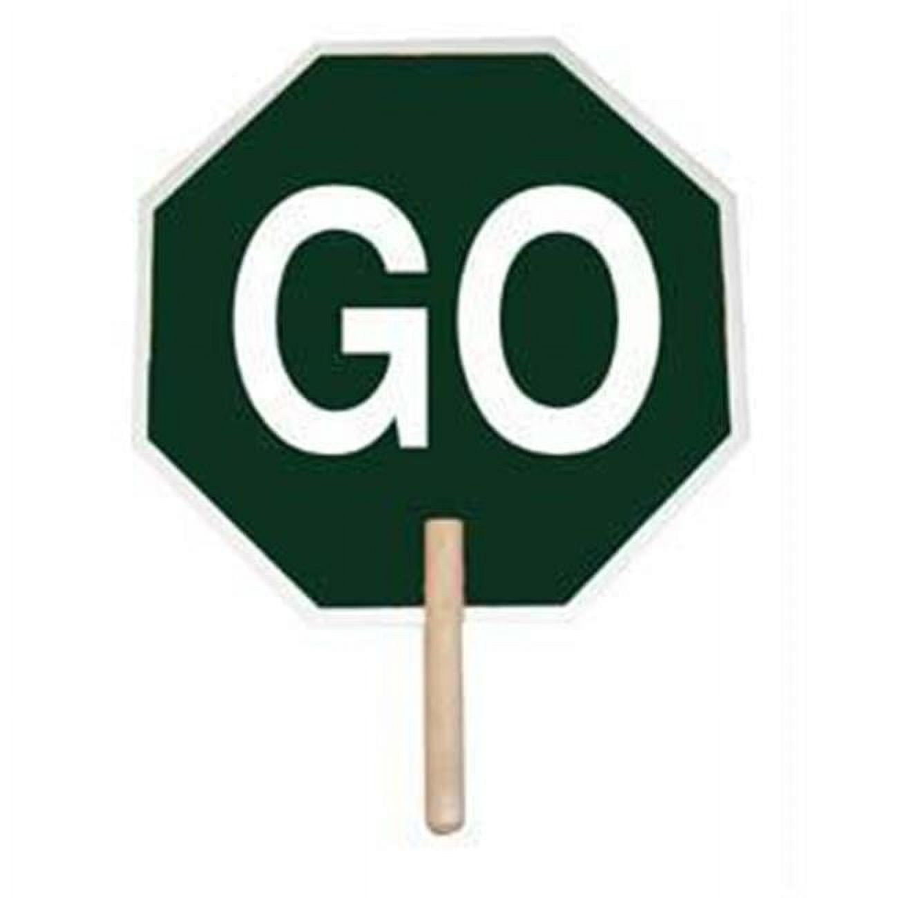 Olympia Sports SA555P 18 in. Stop-Go Paddle Sign - Walmart.com