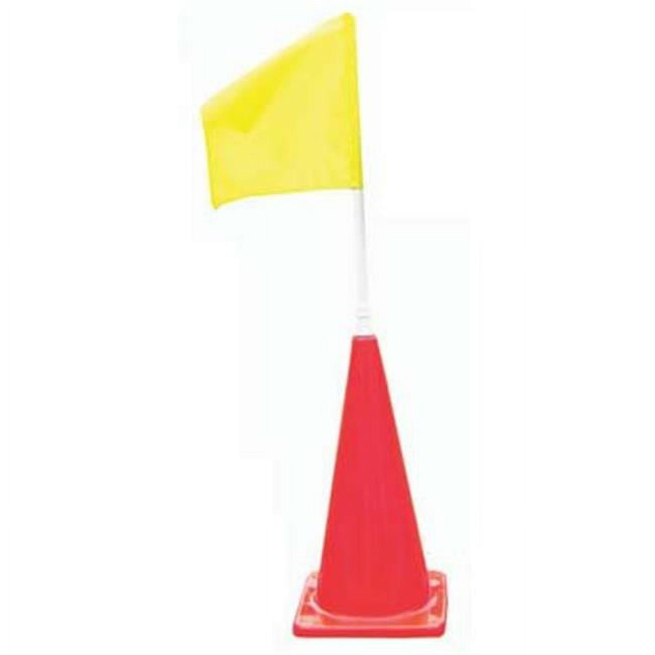 Olympia Sports SA748M 28 in. Obstacle Cone w/ Yellow Flag - Walmart.com