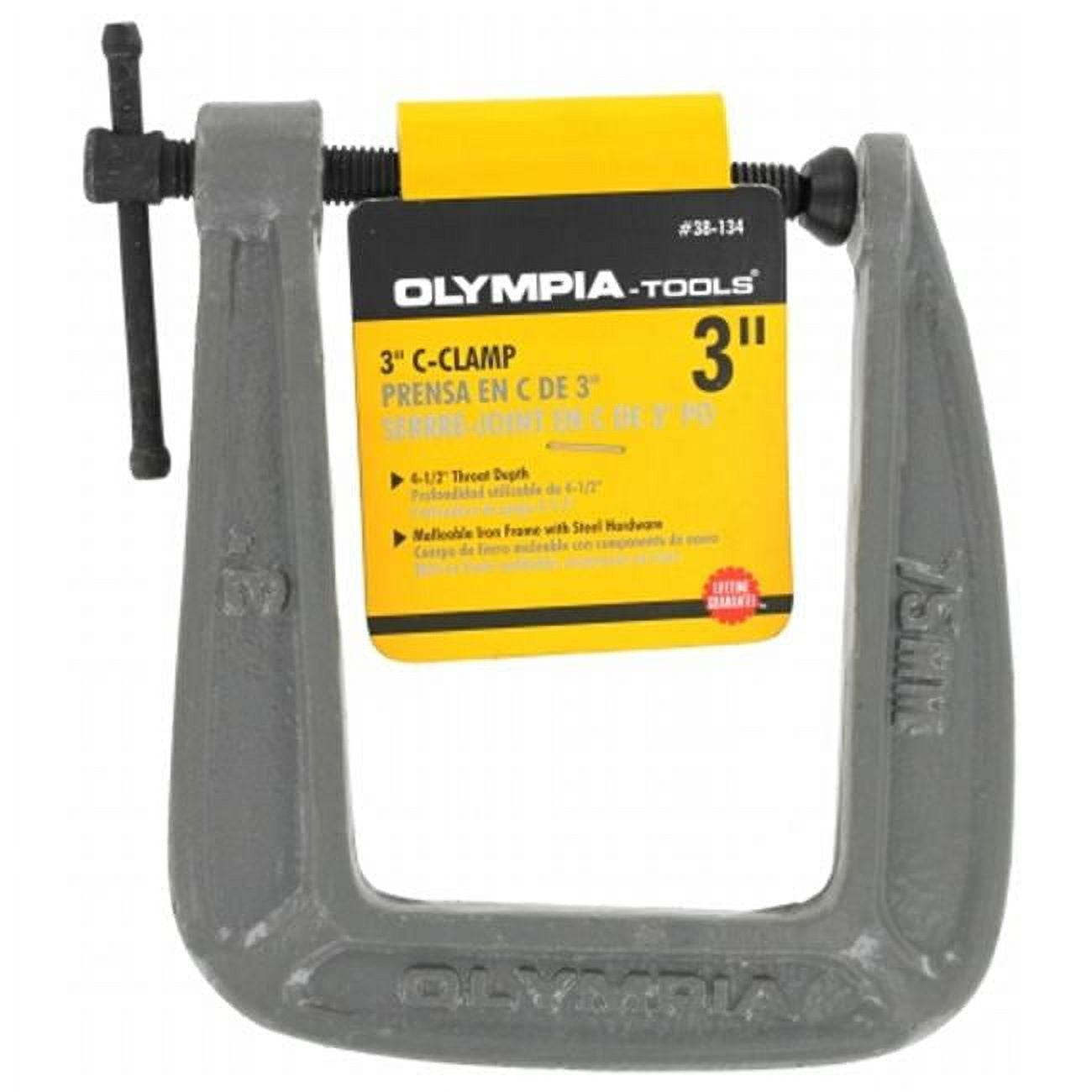 Olympia Tool 38-134 Olympia Tool 38-134 3 in. X 4.5 in. C-Clamp ...