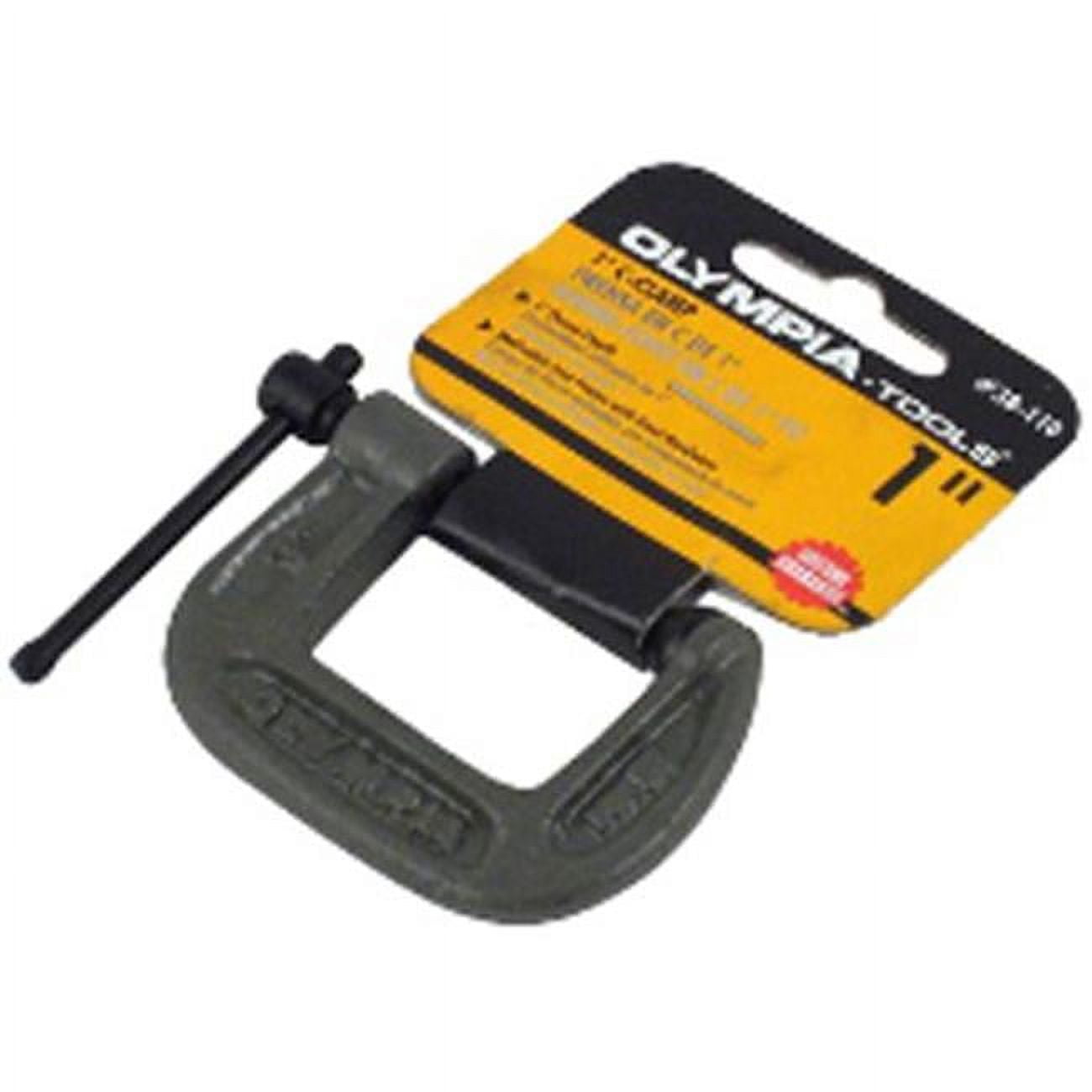 Olympia Tools 1 x 1 in. Heavy Duty C-Clamp - Walmart.com