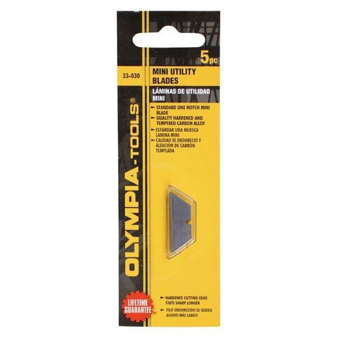 Olympia Tools 33-030 1 in. Mini Utility Blade - 5 Count - Walmart.com