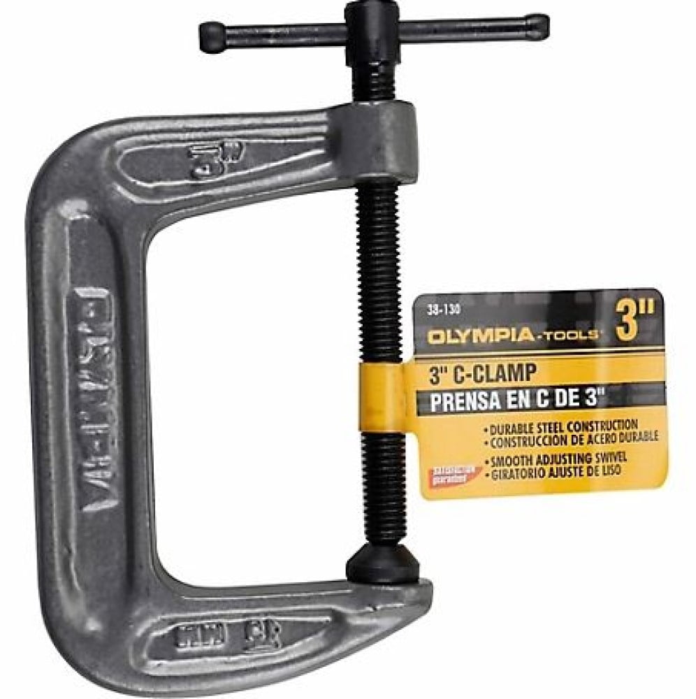 Olympia Tools 38-130 Swiveling Design Heavy Duty C-Clamp, 3 in ...