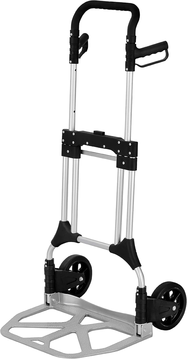 Olympia Tools 440 Lb Folding Hand Truck and Dolly with Telescoping ...