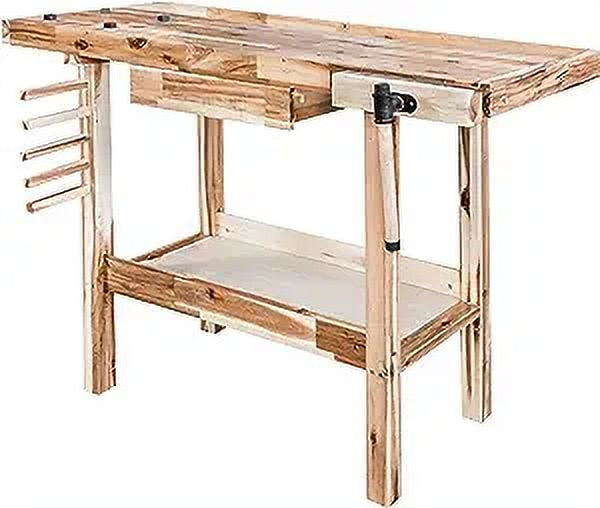Olympia Tools 48-Inch Wood Workbench - 330 lbs Weight Capacity Wooden ...