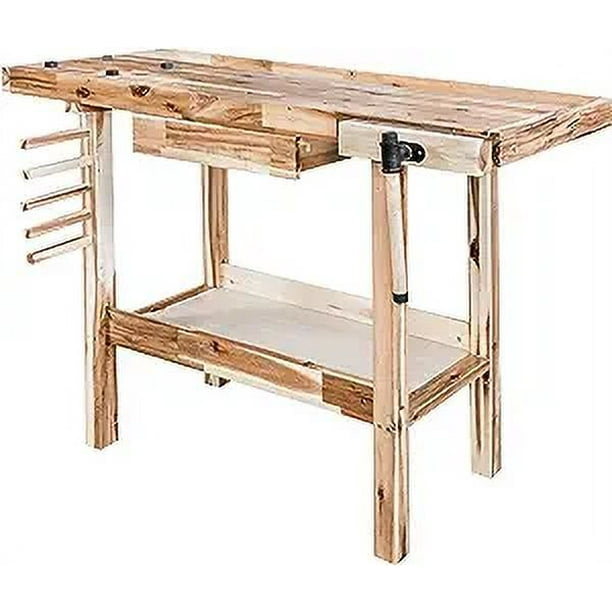 Olympia Tools 48-Inch Wood Workbench - 330 lbs Weight Capacity Wooden ...