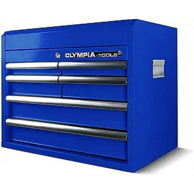 Olympia Tools 26inch 6 Drawer Mobile Tool Box, Top Metal Storage ...