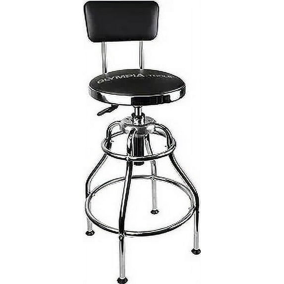 Olympia Tools 82-738 Adjustable Hydraulic Work Stool for Home and Bar ...