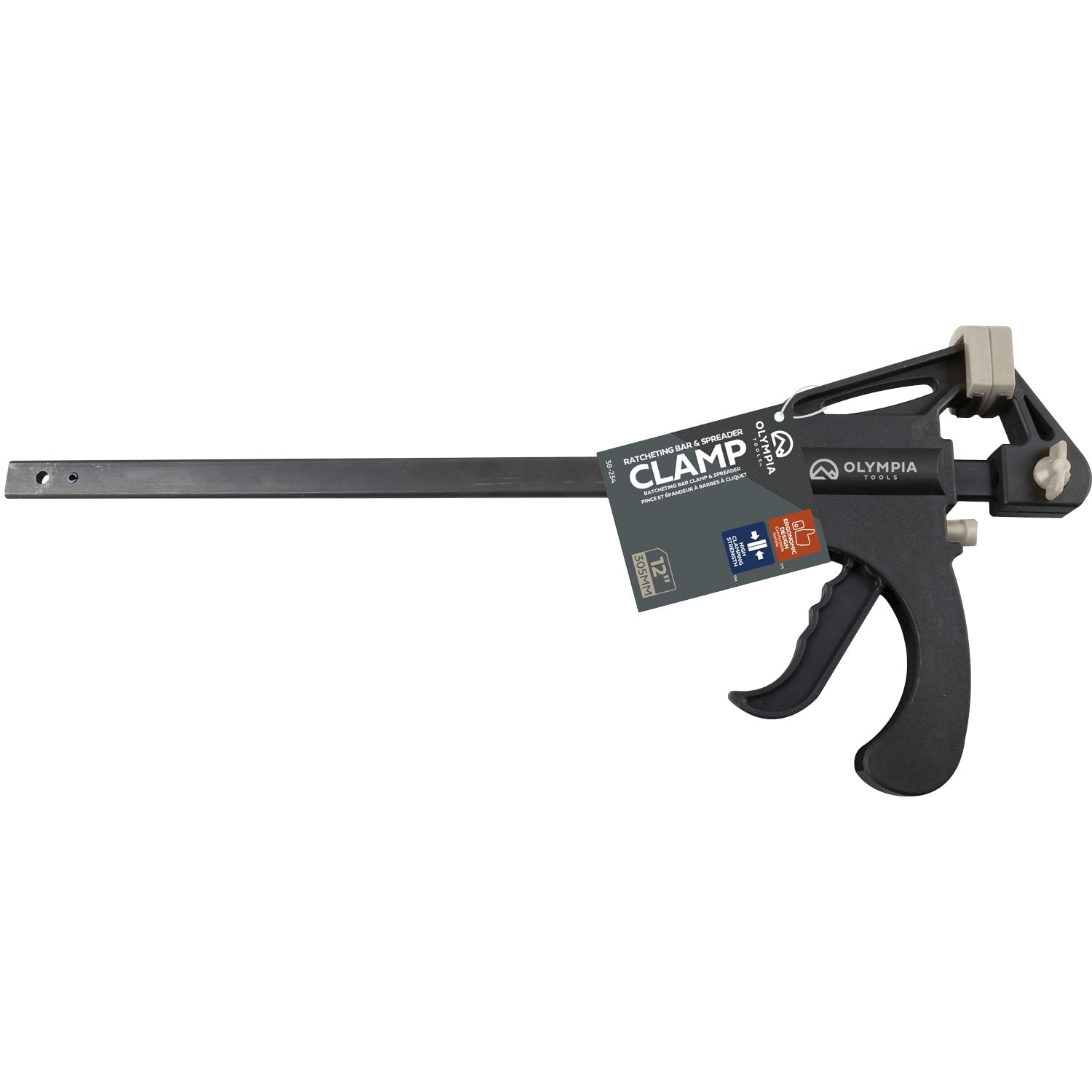 Olympia Tools Ratcheting Bar Clamp and Spreader, 1 Pack - Walmart.com