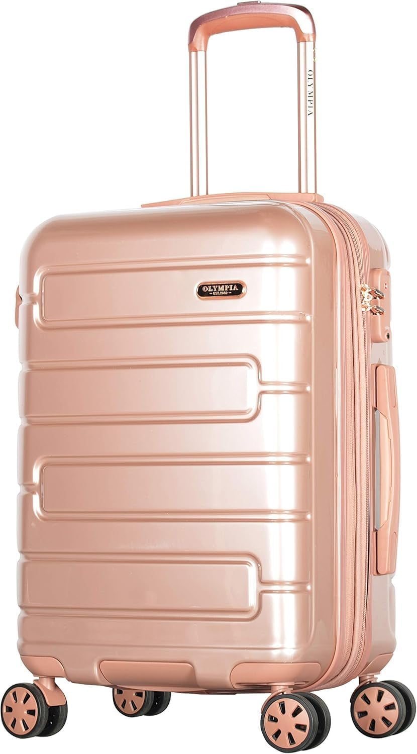 Olympia U.S.A. Nema 22-inch Carry On Luggage Expandable Lightweight ...
