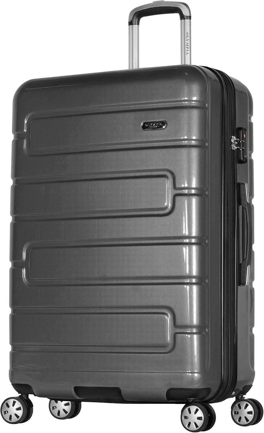 Olympia U.S.A. Nema 29-inch Luggage Expandable Lightweight Hardside ...
