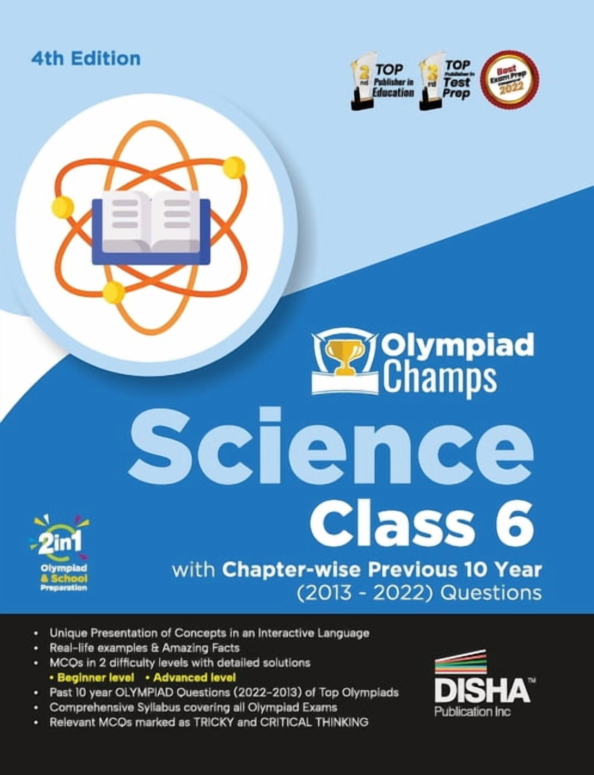 Olympiad Champs Science Class 6 with Chapter-wise Previous 10 Year ...
