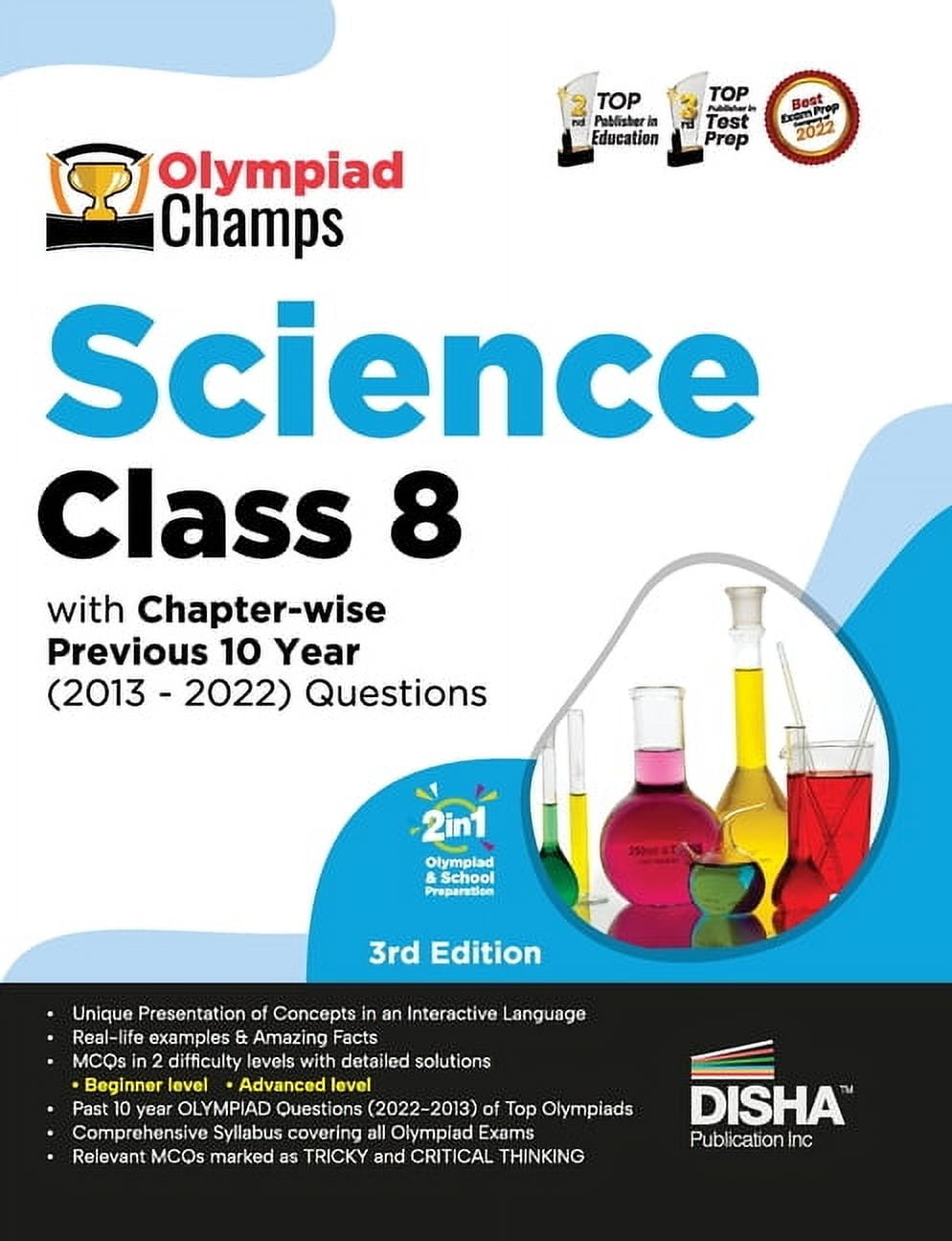 Olympiad Champs Science Class 8 with Chapter-wise Previous 10 Year ...