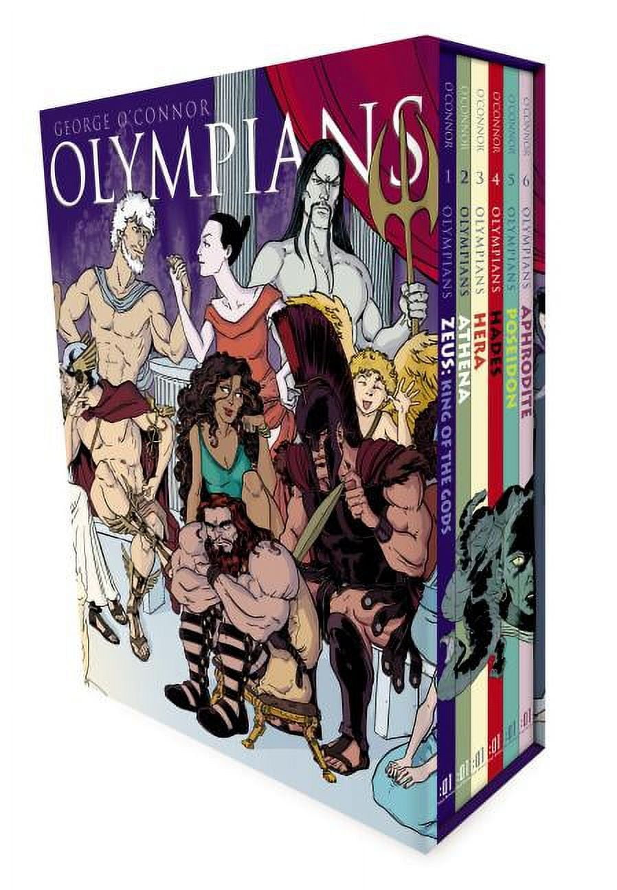 Olympians Olympians Boxed Set Books 1-6: Zeus, Athena, Hera, Hades ...