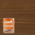 Olympic 1 Gallon ST-2026 Teak Exterior Semi-Transparent Wood Protector ...