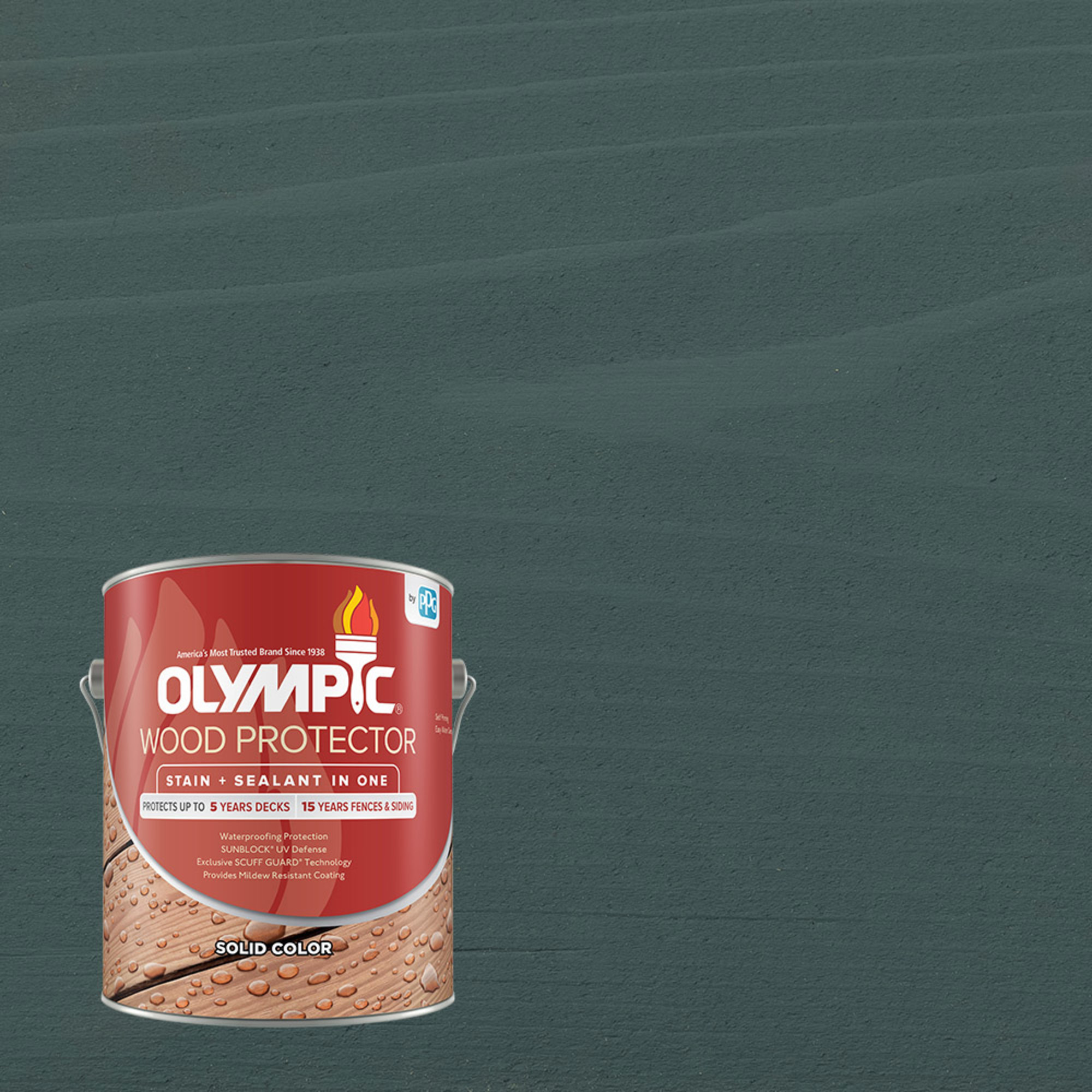 Minwax 117100000 Wood Finish Stain, Water-Based, Semi-Transparent ...