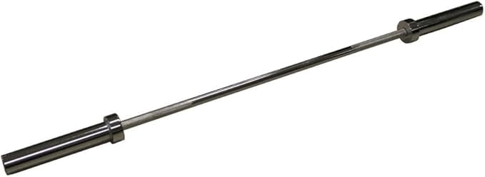 Olympic 60-Inch Barbell, 300 Lbs. Capacity, Chrome Plated, 60-Inch ...