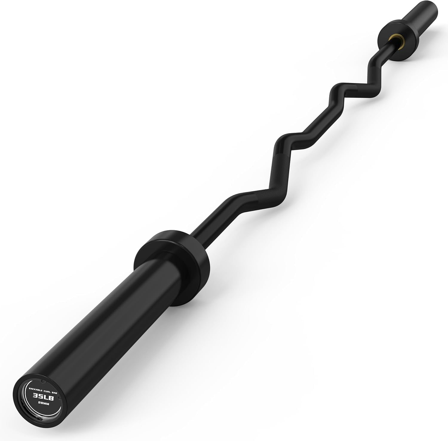 Olympic Barbell, 2-inch 6.5ft Straight Bar, 6.2ft/4ft EZ Curl Bar, Bar ...